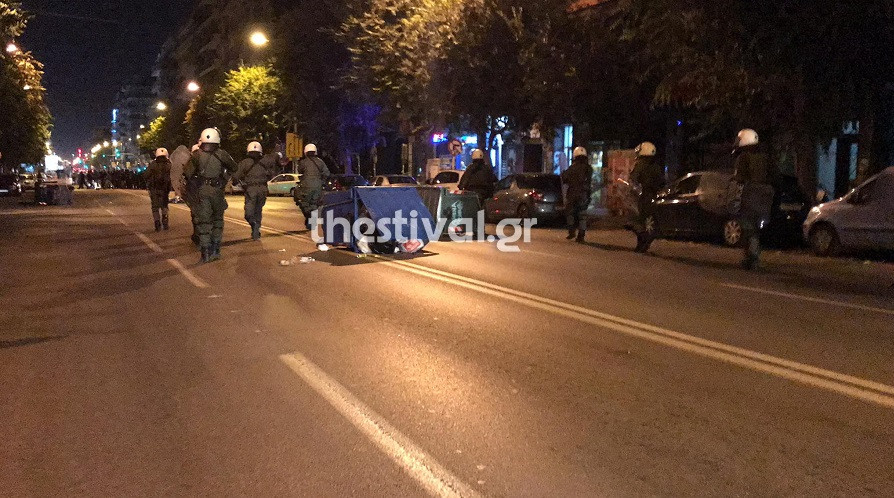 Θεσσαλονίκη: Επεισόδια στην πορεία αντιεξουσιαστών για τον νεκρό στο ...