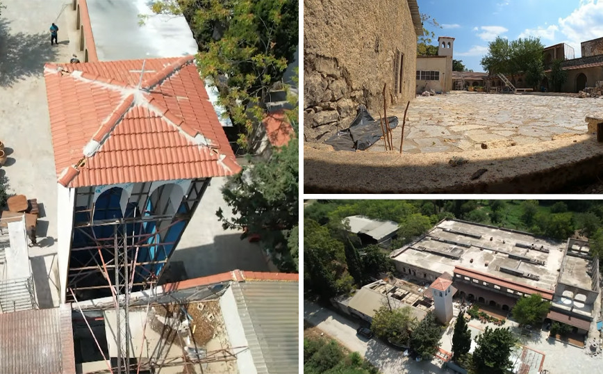 Μαύρο Ρόδο: Τα πρώτα εντυπωσιακά πλάνα από το μοναστήρι που ...