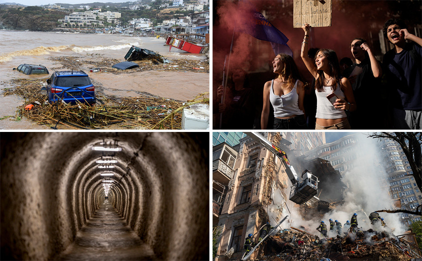 The deadly flood in Crete, the fear of nuclear war and the unexpected attack from above | World ...