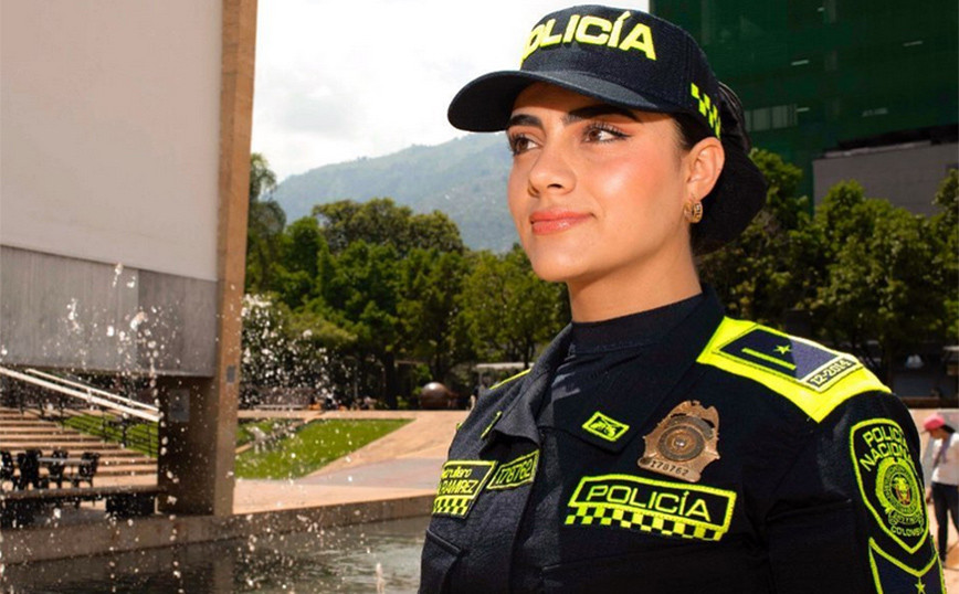 Colombia: The "most beautiful policewoman in the world" serves in the ...