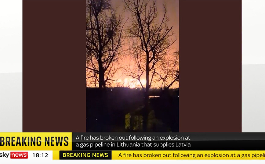 Explosion in gas pipeline connecting Lithuania and Latvia - Cause under ...