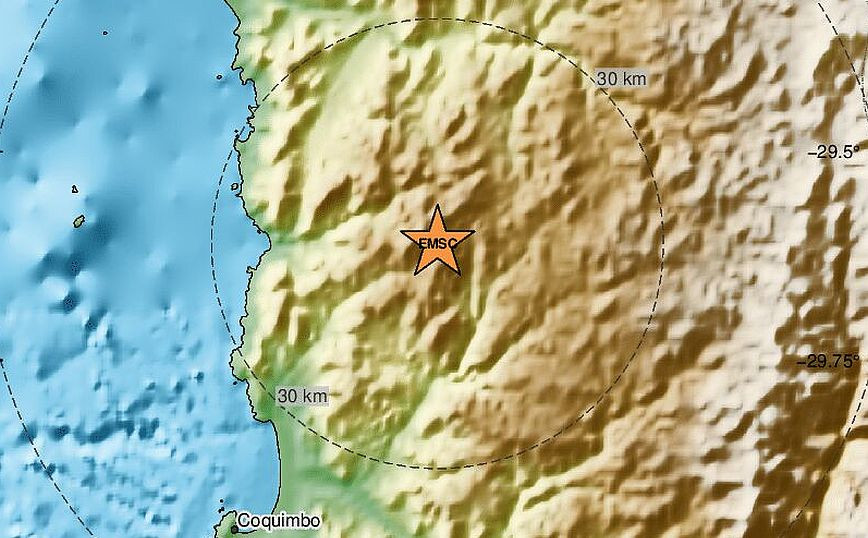 A 5.5 magnitude earthquake shook Chile - World Stock Market