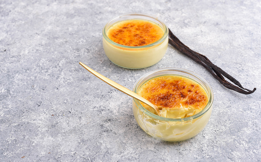 Κρεμ μπρουλέ με 3 υλικά - Newsbeast