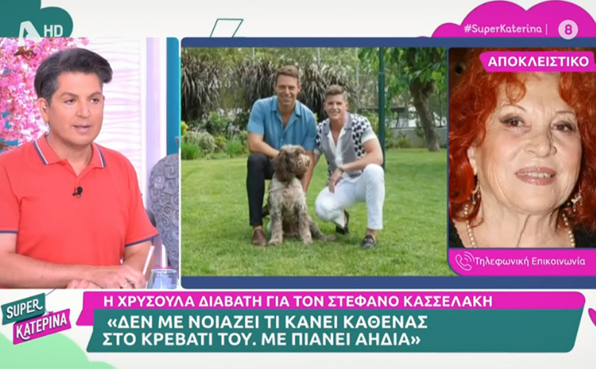 Χρυσούλα Διαβάτη: Δεν ξέρω τον Στέφανο Κασσελάκη – Δεν με ενδιαφέρει τι ...
