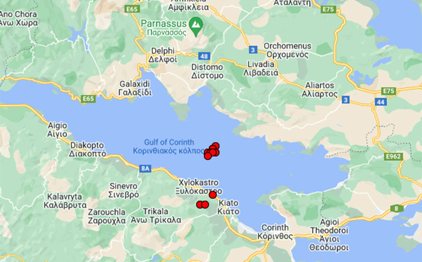 14 σεισμοί μέσα σε 12 ώρες καταγράφηκαν στον Κορινθιακό κόλπο - Newsbeast