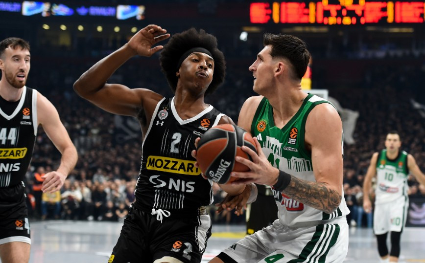 Euroleague: Ήττα στην παράταση για τον Παναθηναϊκό από την Παρτιζάν ...