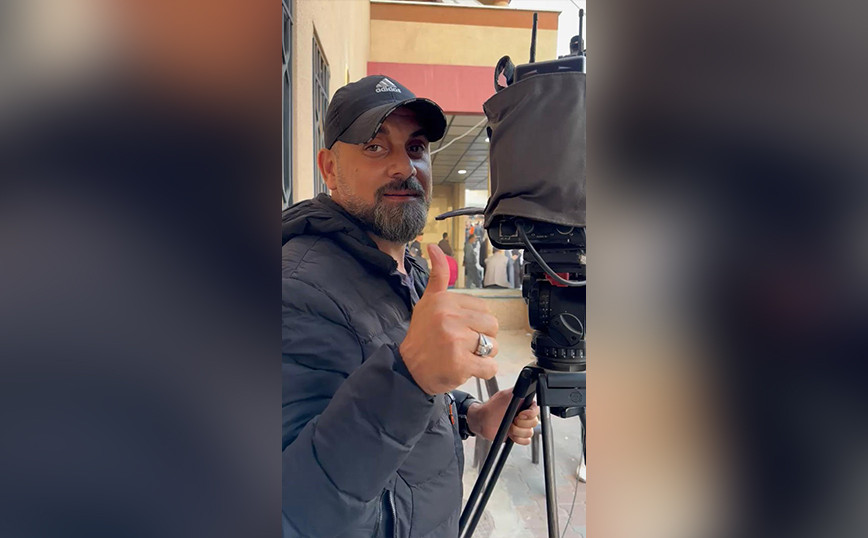 Cameraman dead in Israeli attack in Gaza - Bleeding for hours because ...