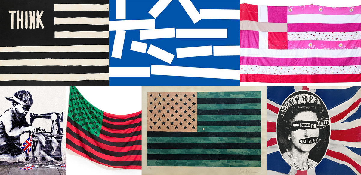 When flags turn into works of art and cause reactions - World Stock Market