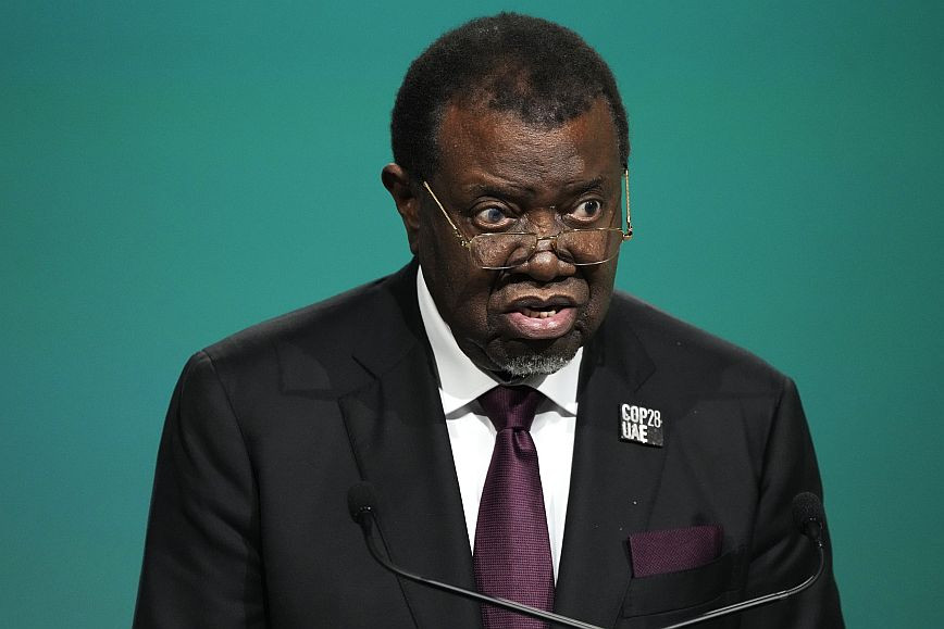 Namibian President Hage Geingomb has died at the age of 82 - World ...