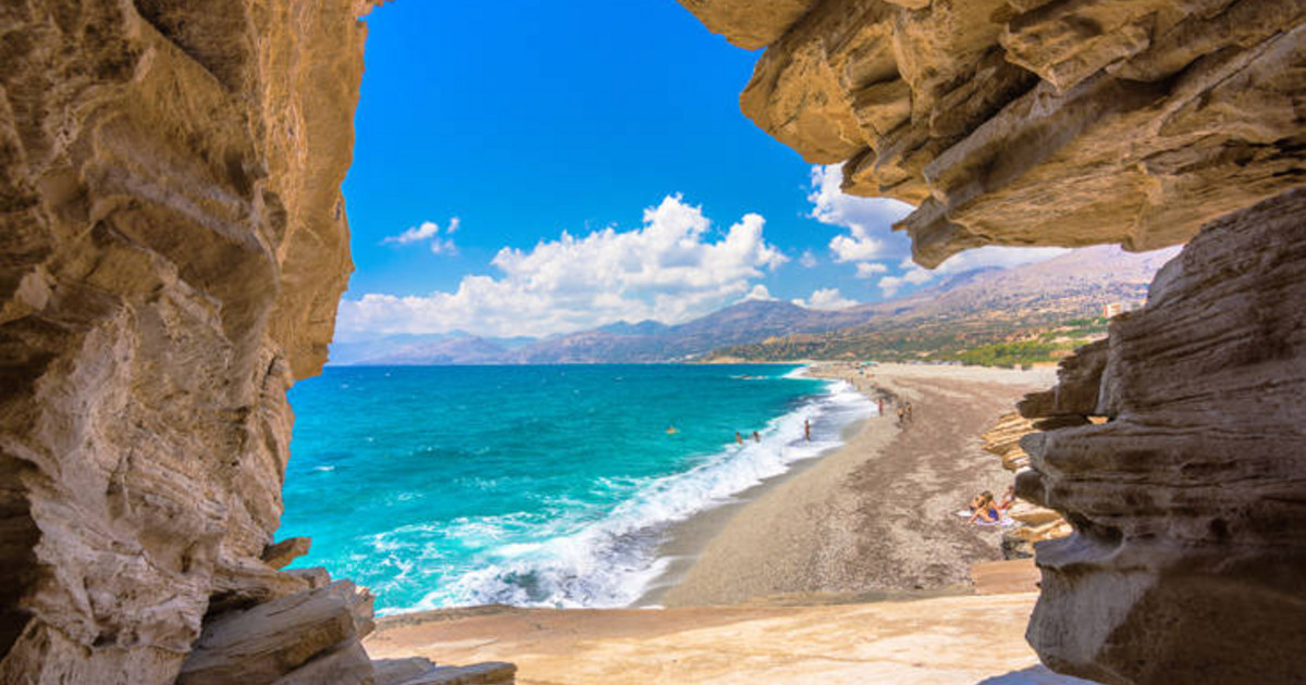 Η εντυπωσιακή παραλία στο νότιο τμήμα του Ρεθύμνου - Newsbeast