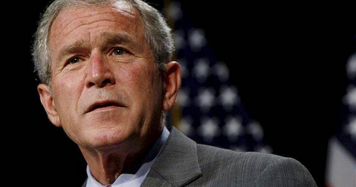 Former US President George W. Bush will not express any preference or ...