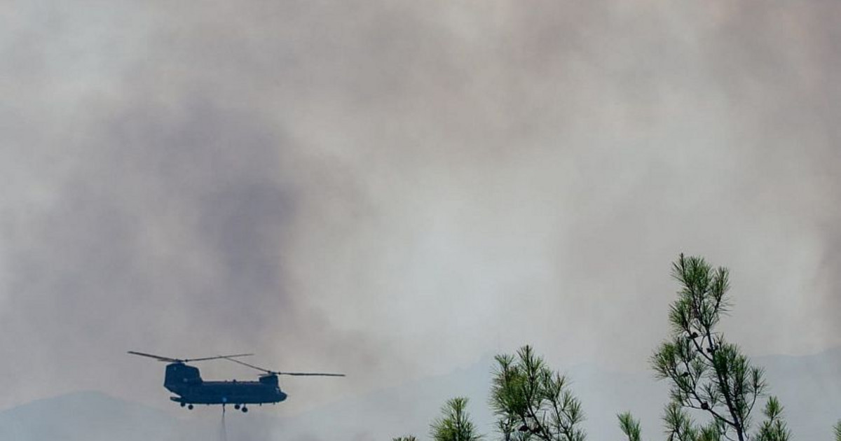 13η ημέρα μάχης με τη φωτιά στη Δαδιά – Ήχησε το 112 για την εκκένωση ...