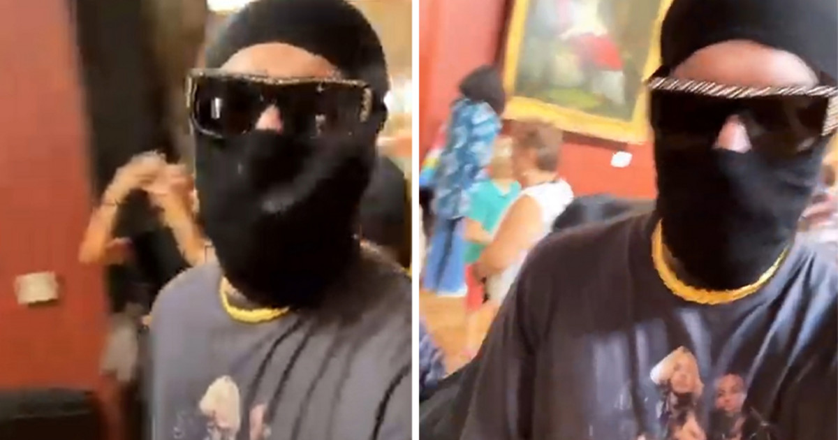 Snik: Με full face και γυαλιά ηλίου άναψε ηλεκτρονικό τσιγάρο μέσα στο ...