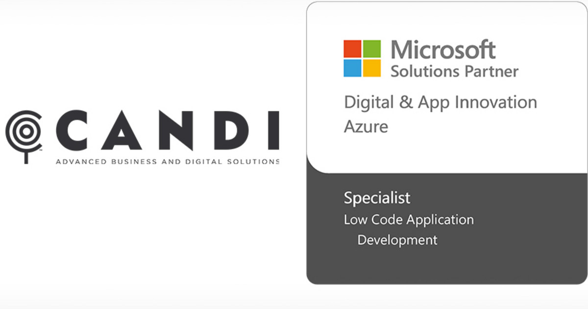 Η Team Candi λαμβάνει την κορυφαία πιστοποίηση Microsoft Specialization for Low Code Application ...