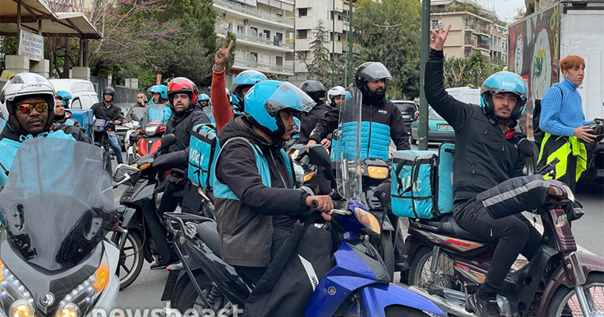 Στους δρόμους οι εργαζόμενοι της wolt – Ζητούν καλύτερες συνθήκες εργασίας και αυξήσεις στους ...