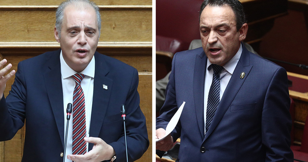 Βγήκαν «μαχαίρια» μεταξύ Βελόπουλου και Στίγκα στη Βουλή: «Δεν ...