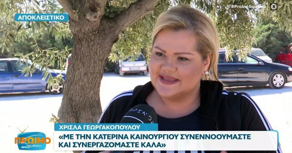 Χρίσλα Γεωργακοπούλου: Μου έκανε χειρονομία και αντανακλαστικά σήκωσα ...