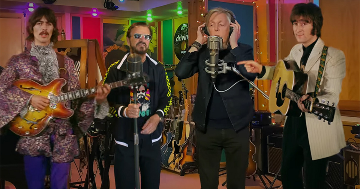 «Αναστήθηκαν» οι Τζον Λένον και Τζορτζ Χάρισον στο νέο video clip των ...