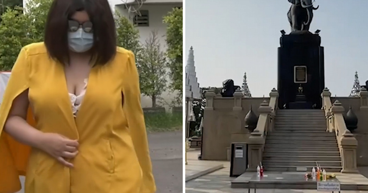 Outrage over photos of model with upskirt at royal memorial - Faces ...