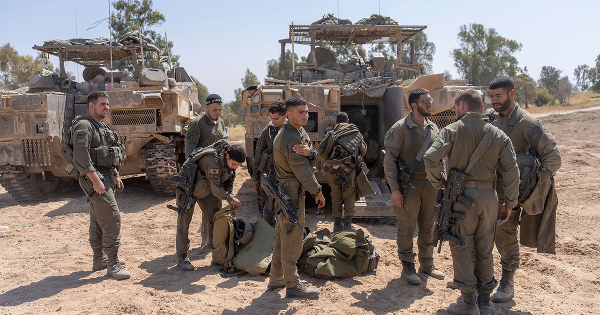 The Israeli army is in full control of the Philadelphia Corridor, on ...