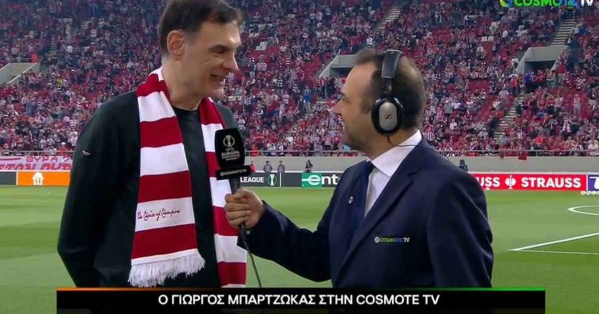 Ολυμπιακός – Άστον Βίλα: Αποθέωση για Μπαρτζώκα και ομάδα μπάσκετ στο ...