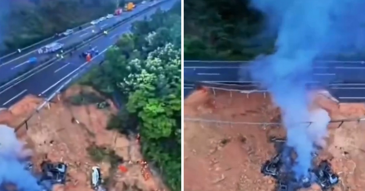 Tragedy in China after highway collapse - 19 killed, 30 injured - World ...