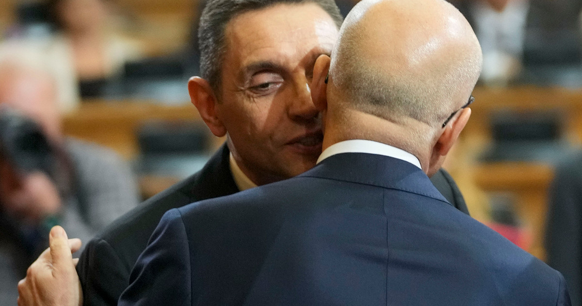 The new government of Milos Vucevic received a vote of confidence from ...