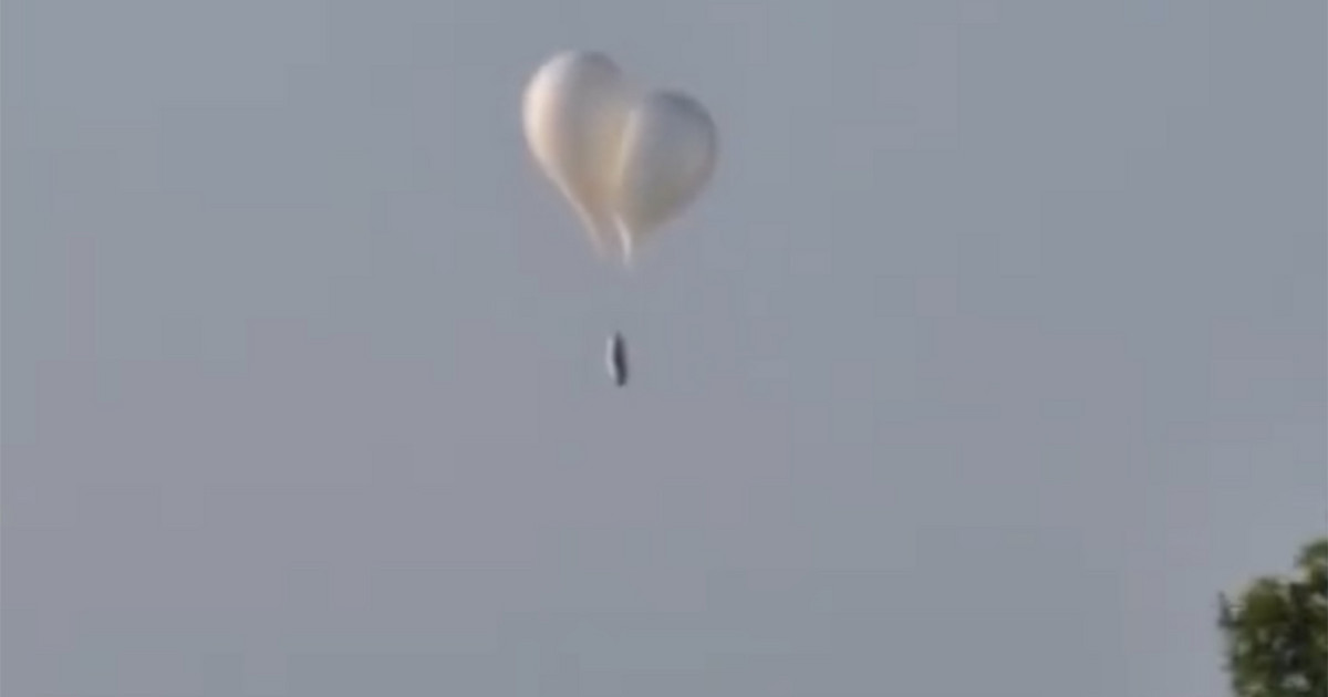 North Korea sent balloons full of garbage to the South - World Stock Market