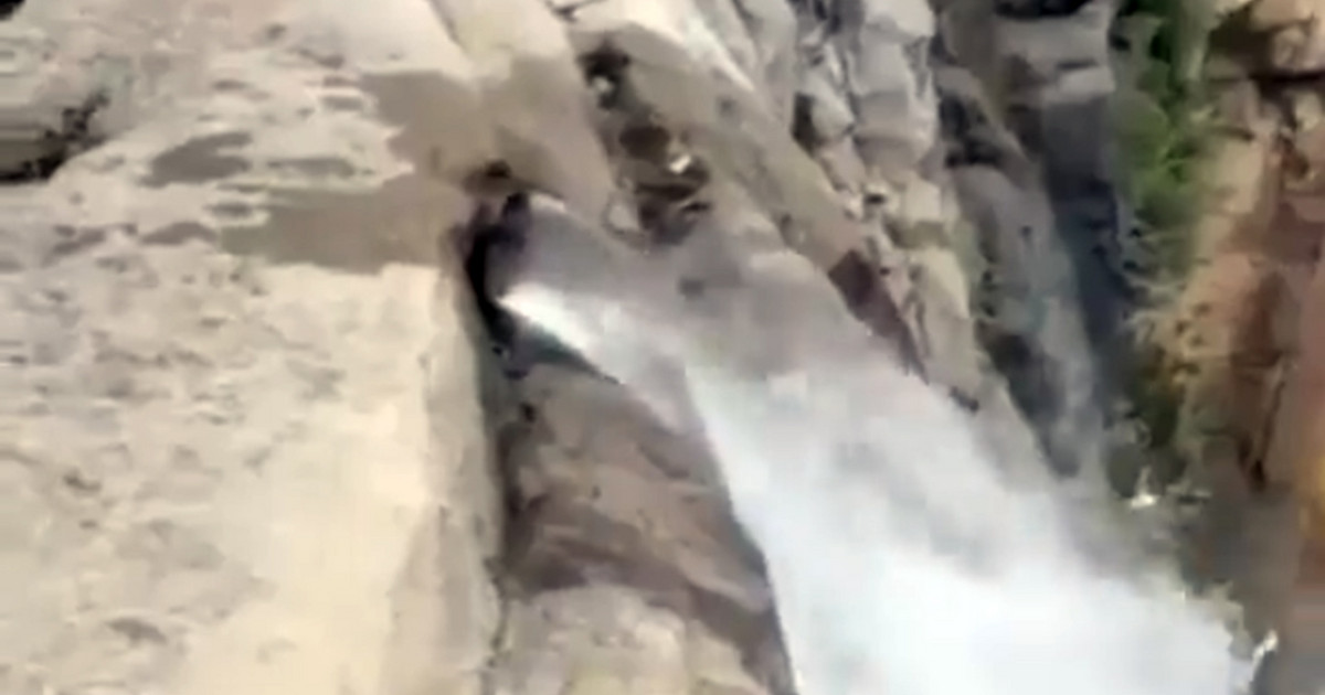 Uproar after it was revealed that China's tallest waterfall is powered ...