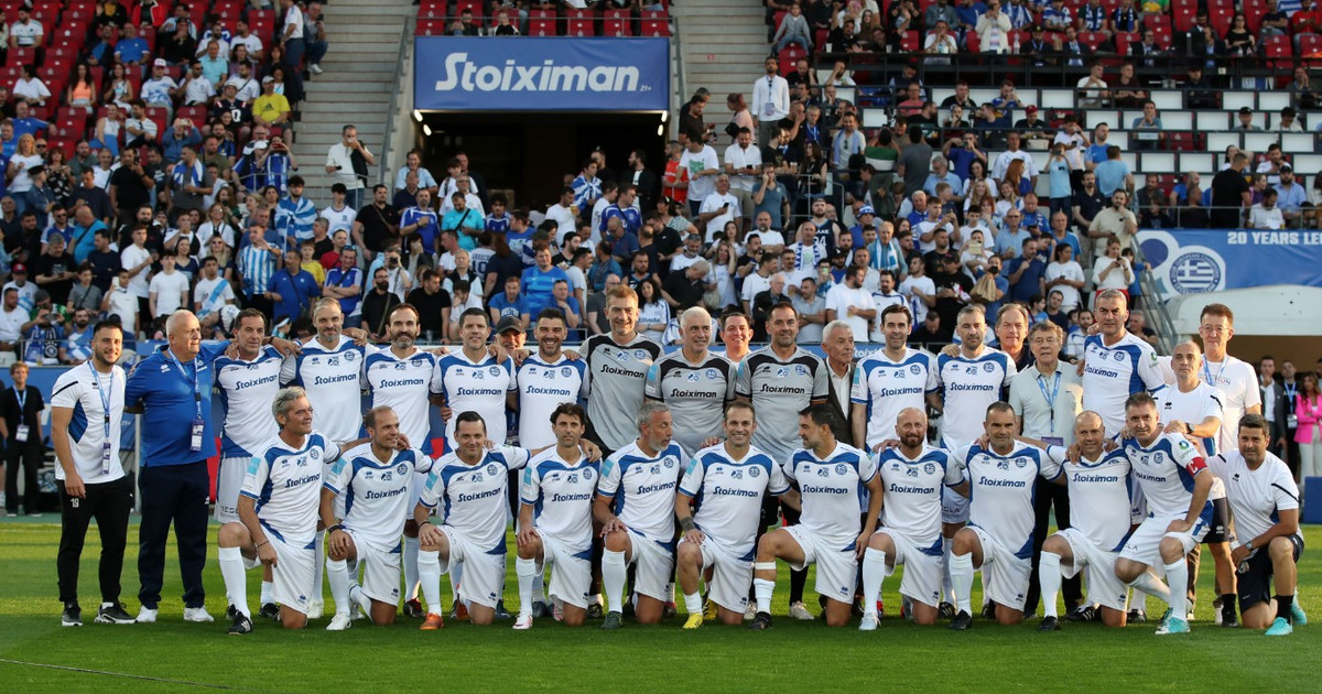 Legends 2004 – UEFA All Stars 1-2: Αποθέωση για τους πρωταθλητές ...