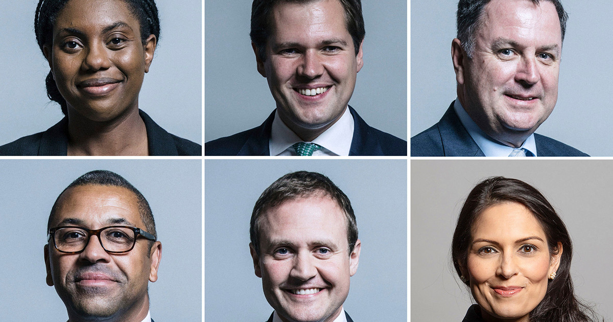 Britain: Six candidates for the leadership of the Conservative party ...