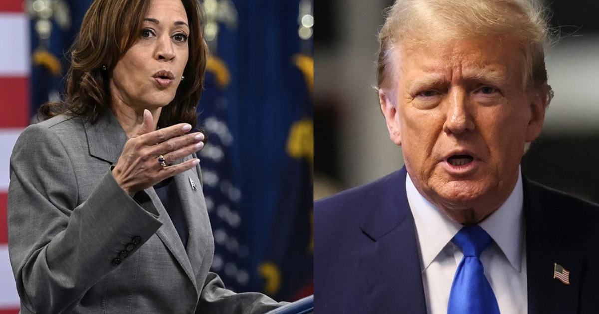 Kamala Harris has a two-point lead over Trump in a new poll - World ...