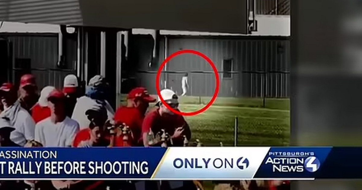 New images of 20-year-old Crooks scouting Trump rally site before ...