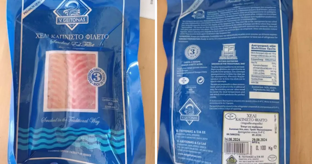 Καπνιστό χέλι ανακαλεί από την αγορά ο ΕΦΕΤ, εντοπίστηκε λιστέρια – Μην ...