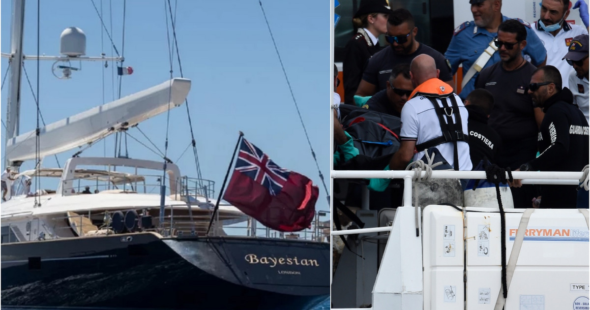 Wreck of the superyacht Bayesian in Sicily: What the autopsies showed ...