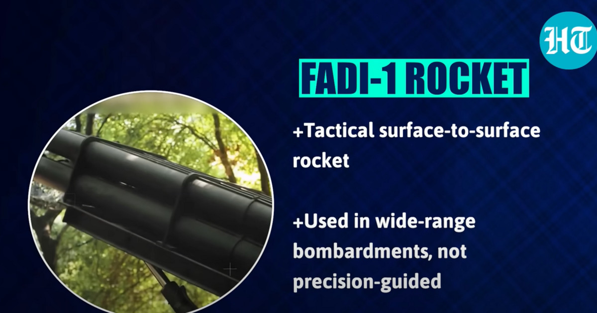 Hezbollah used its most powerful Fadi rockets against Israel for the first time in a year ...