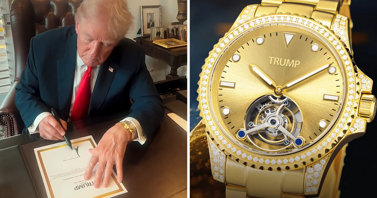 Trump Sells Watches With His Name On - Prices Reach $100,000 - World ...