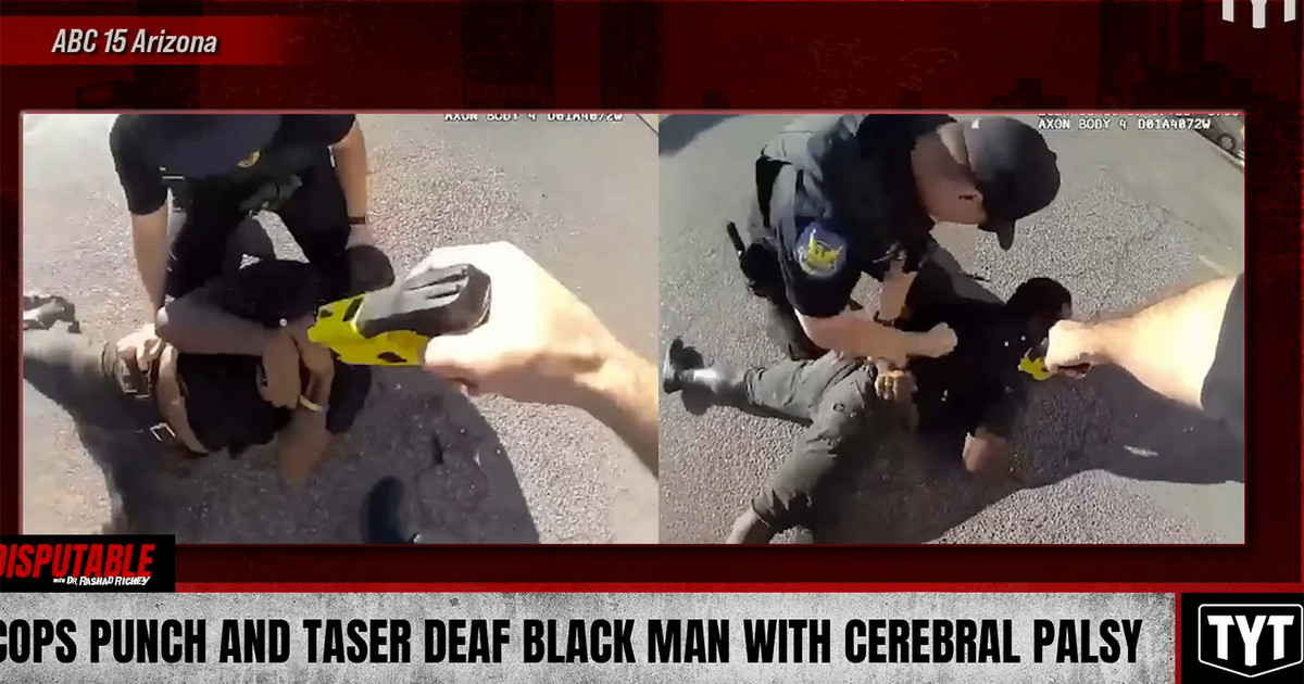 Uproar over violent arrest of deaf, cerebral palsy man in Phoenix ...