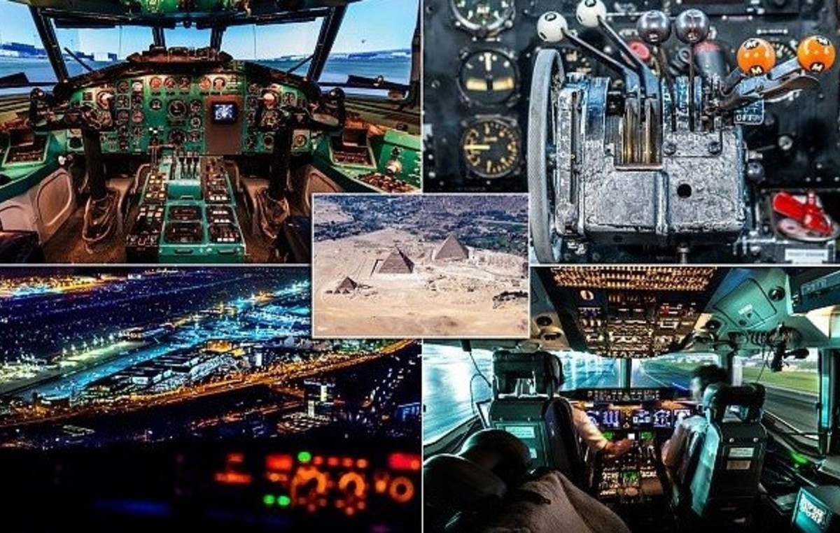 Απίθανες φωτογραφίες μέσα από το πιλοτήριο αεροπλάνου - Newsbeast