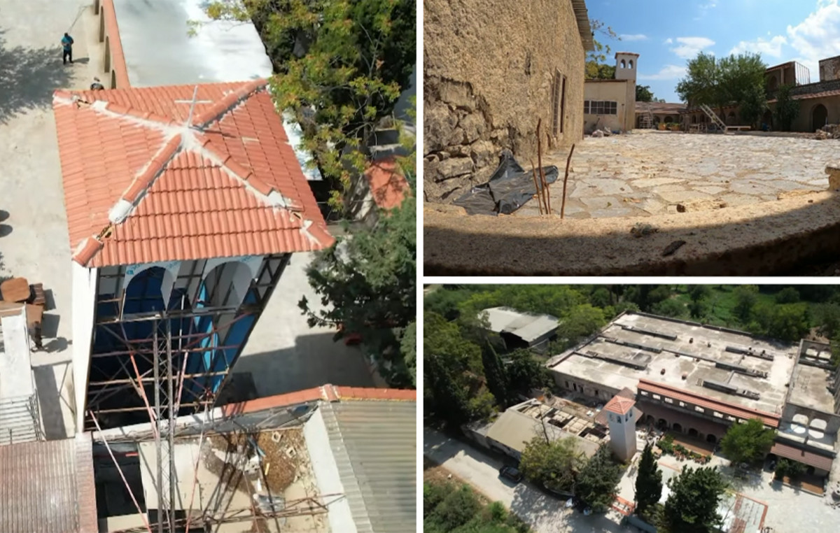 Μαύρο Ρόδο: Τα πρώτα εντυπωσιακά πλάνα από το μοναστήρι που ...