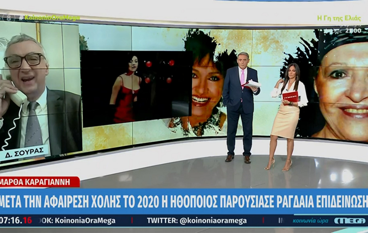 Δημήτρης Σούρας για Μάρθα Καραγιάννη: Έφυγε «όρθια» όπως ήθελε – Δεν ...