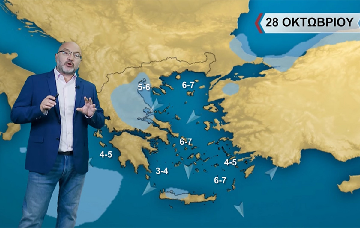 Σάκης Αρναούτογλου: Αισθητή πτώση της θερμοκρασίας από την 28η ...
