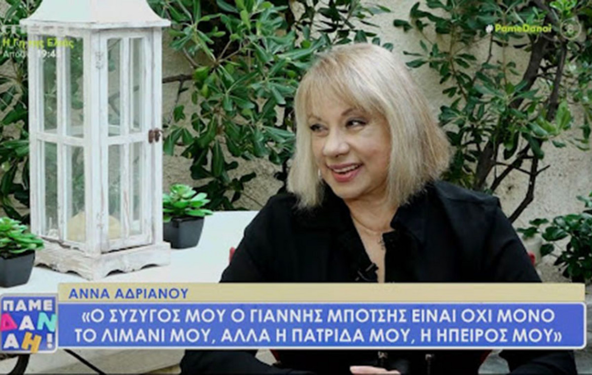 Άννα Ανδριανού: Η μητέρα μου δεν είχε προσχωρήσει σε κάποιο δόγμα, αλλά ...