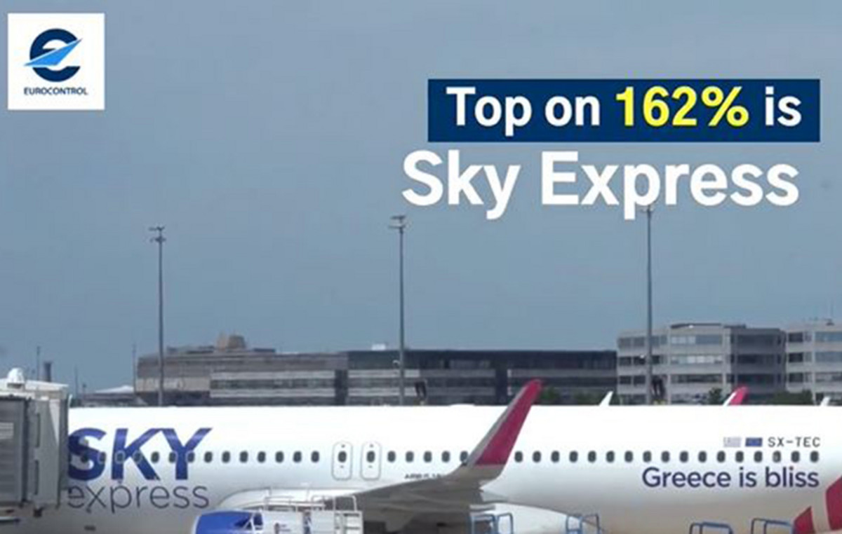 SKY express: Η εταιρεία με τη μεγαλύτερη αύξηση πτητικού έργου σε όλη ...