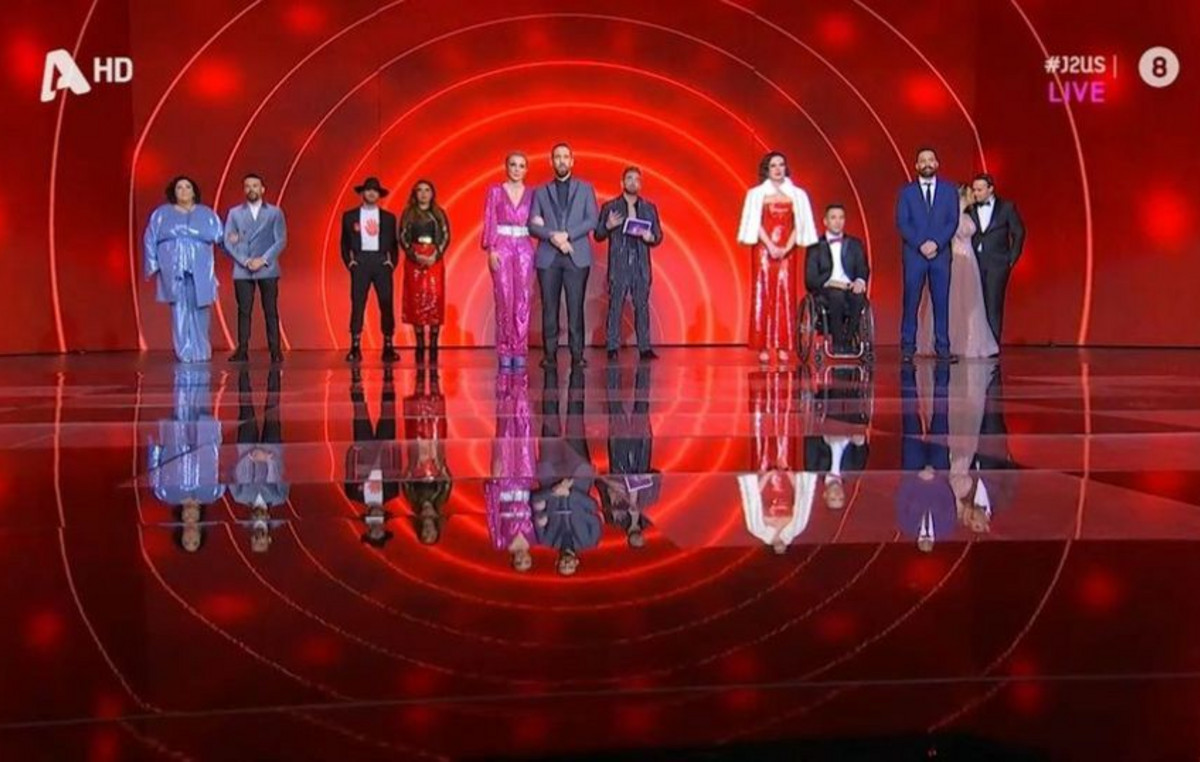 Αυτά είναι τα τέσσερα ζευγάρια που προκρίθηκαν στον τελικό του J2US ...