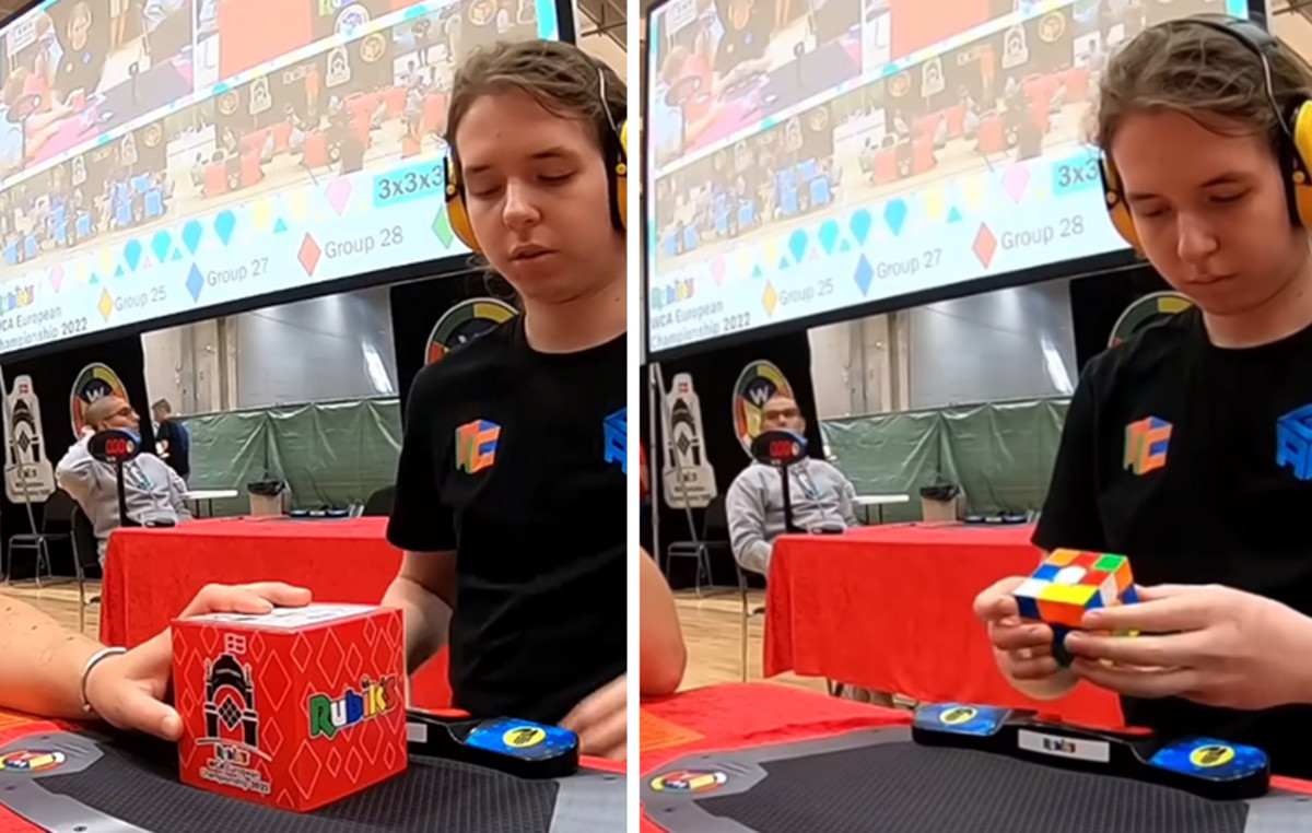 Λύνοντας τον κύβο του Ρούμπικ σε λιγότερο από τρία δευτερόλεπτα - Newsbeast