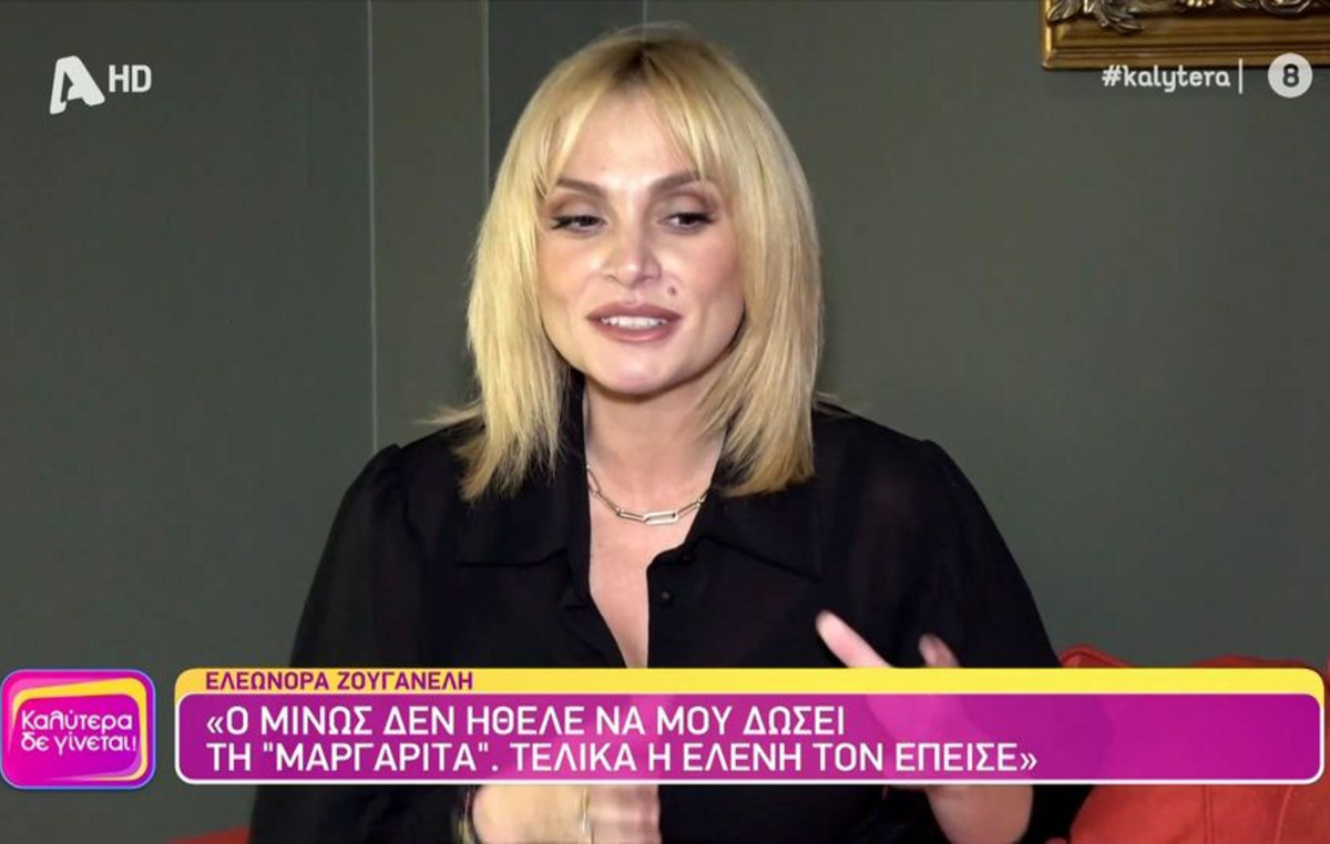 Ελεωνόρα Ζουγανέλη: Η μέρα που γυρίσαμε το βίντεοκλιπ του «Η επιμονή ...