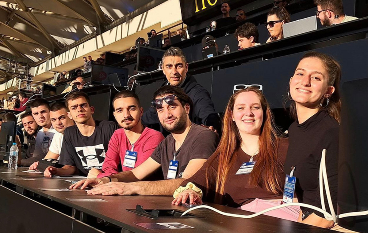 Στο νέο γήπεδο της ΑΕΚ “OPAP Arena” οι σπουδαστές Δημοσιογραφίας του ...