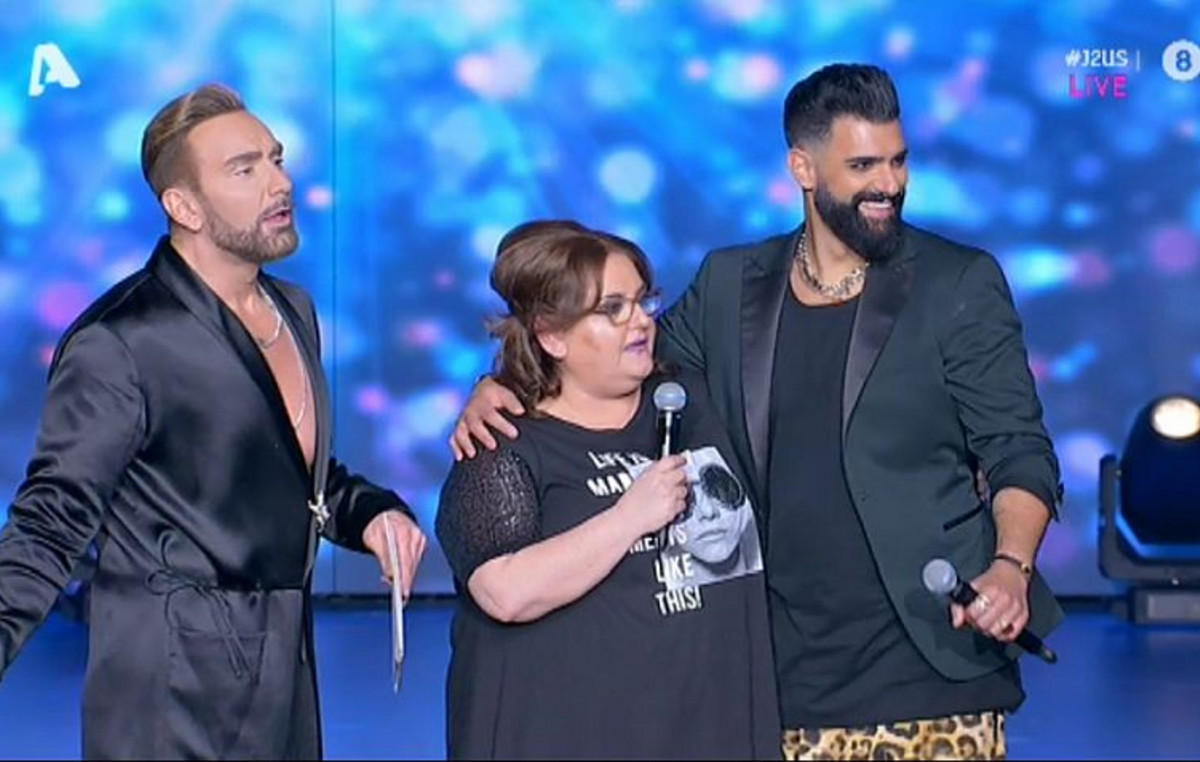 J2US: Το κοινό ανέτρεψε την βαθμολογία σοκάροντας τη Βίκυ Σταυροπούλου ...