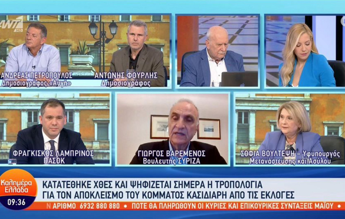 Έξαλλος ο Γιώργος Παπαδάκης με τον δημοσιογράφο Ανδρέα Πετρόπουλο ...